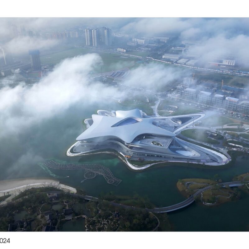 Chengdu Science Fiction Museum | Zaha Hadid Architects - India ...