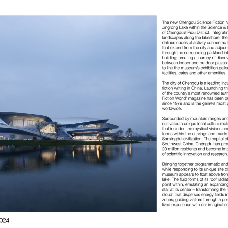 Chengdu Science Fiction Museum | Zaha Hadid Architects - India ...