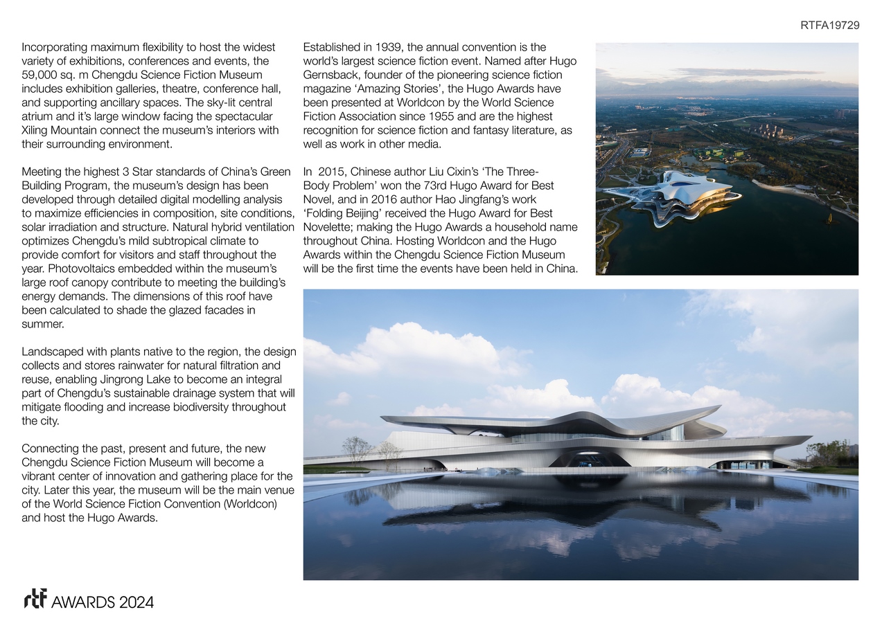 Chengdu Science Fiction Museum | Zaha Hadid Architects - India ...