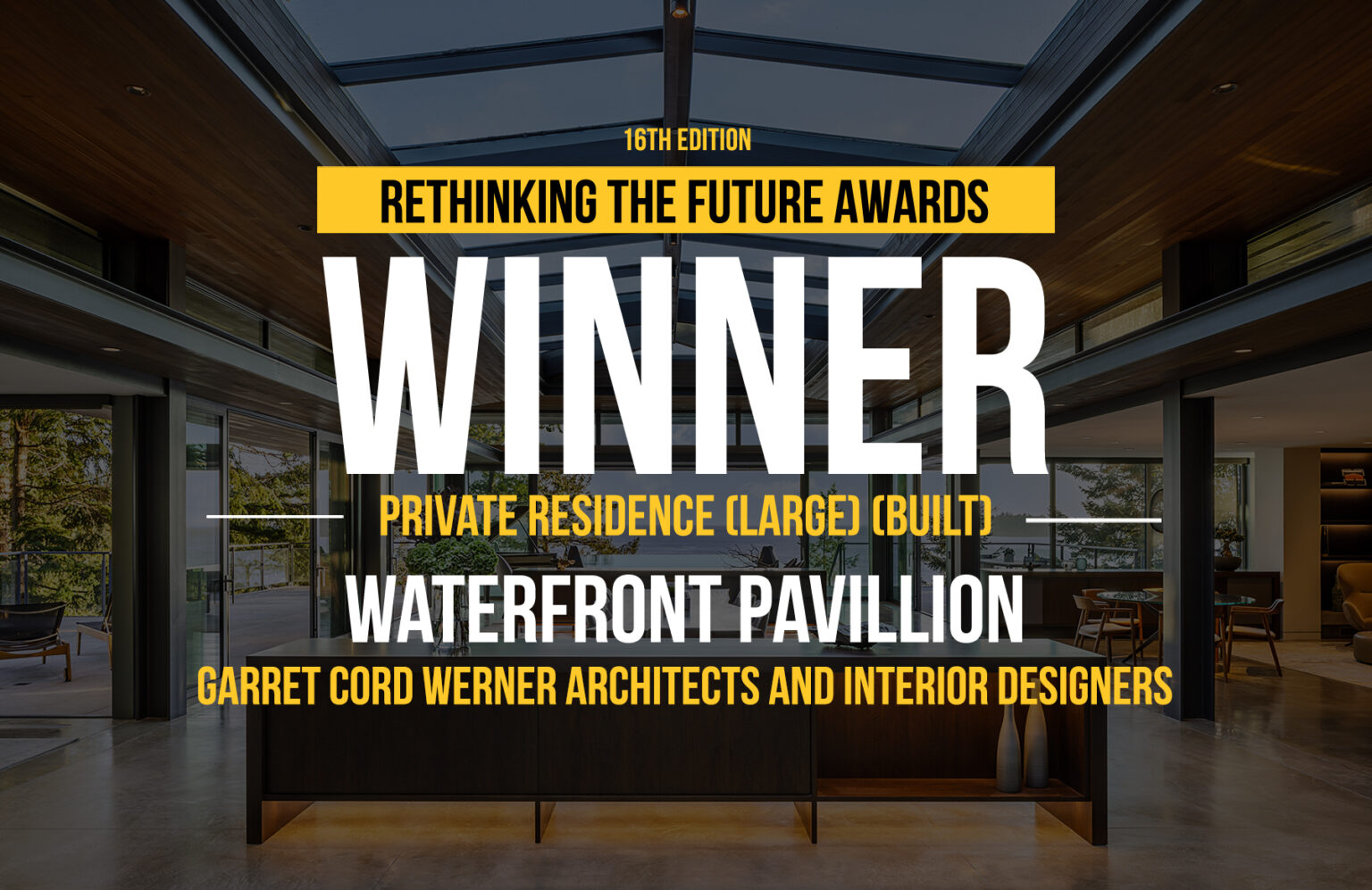 Waterfront Pavillion | Garret Cord Werner Architects and Interior ...